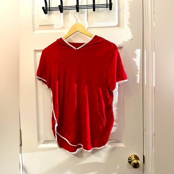 Raggs Ii Riches | Tops | 3 For 25raggs Ll Riches Red Hooded Tee With ...